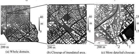 Figure 1 From Relation Unstructured Grid Generation Using Lidar Data For Urban Flood Inundation