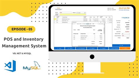 Pos And Inventory Management System In Vbnet And Mysql Database Part 5 Vbnet Tutorial
