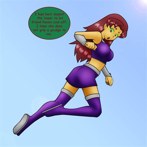 Starfire S Predicament Pt By Elek Tronikz On Deviantart