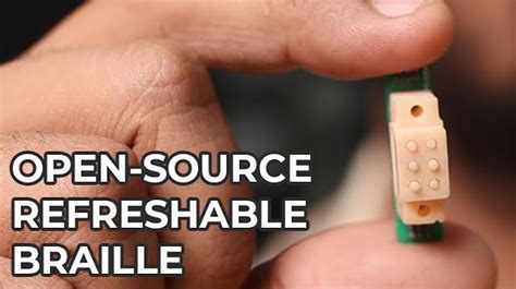 Build A Refreshable Braille Display With Arduino Science Project