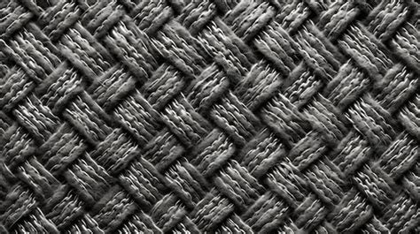 Premium Photo Grainy Woven Fabric Texture With Mesh Pattern