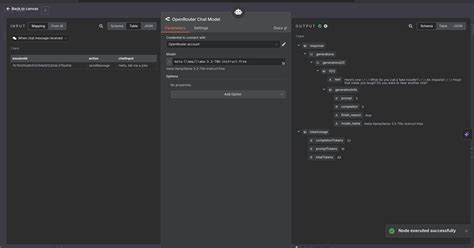 issues using openrouter chat model node provider returned error