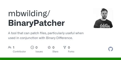 github mbwilding binarypatcher a tool that can patch files