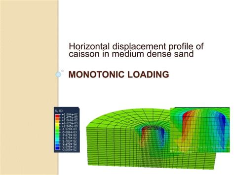 Deformation Behaviour Of Suction Caisson Foundationsppt Civil Engineering Industry Industries