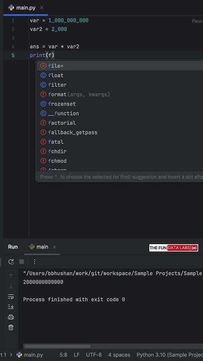 Python Integer Trick Python Programming Coding Youtube