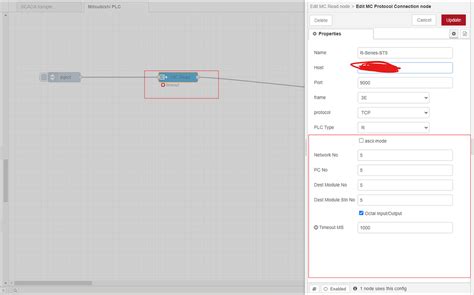 How Config About Node Mc Protocol To Get Data From Cc Link Industrial Node Red Forum