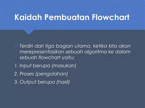 Struktur Dan Notasi Algoritma Dengan Flowchart Ppt