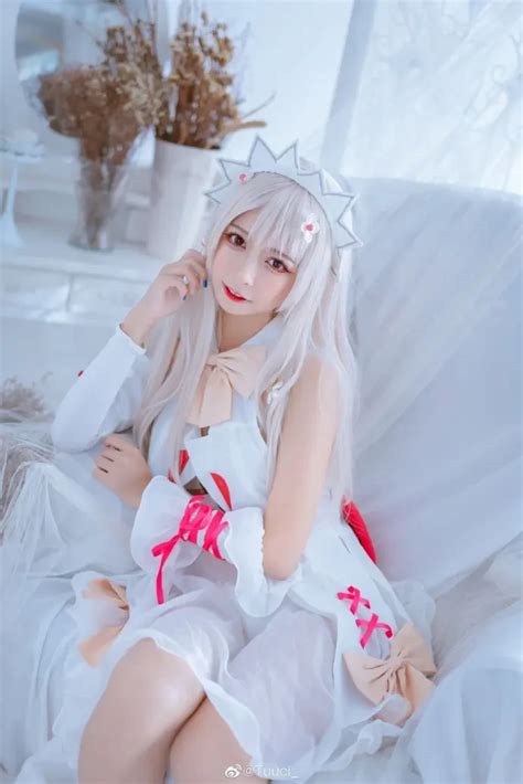 COS正片Fate GrandOrder伊莉雅cos 情人节限定可爱足伊莉雅 哔哩哔哩