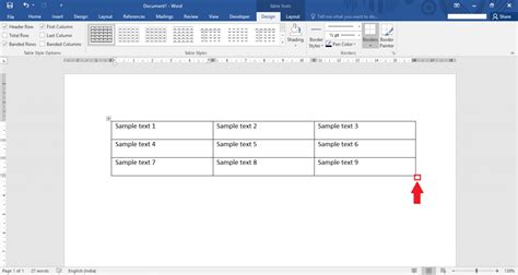 How To Insert And Resize A Table In Microsoft Word