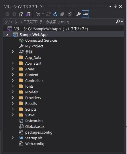 Visual Studio ASP NET Webアプリケーション Oboegaki Blog おぼえがきの雑ブログ