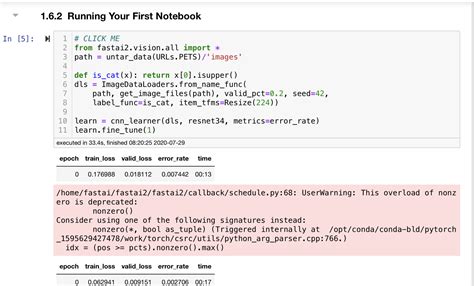 Userwarning This Overload Of Nonzero Is Deprecated Nonzero · Issue 434 · Fastaifastai2