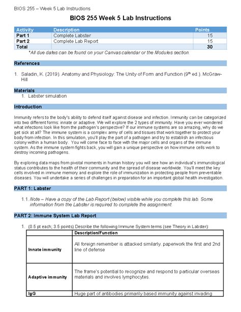 BIOS Week Lab Complete BIOS Week Lab Instructions BIOS Week Lab