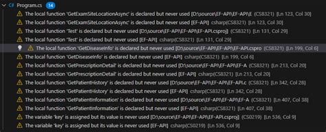 Duplicate Warnings In Problems Tab · Issue 5588 · Dotnetvscode Csharp