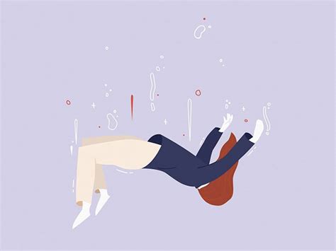 Falling Motion Design Animation Animation Design Graphic Illustration