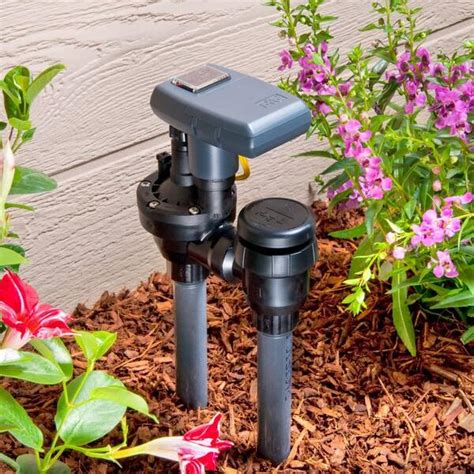 Dig Solar Powered Irrigation Timer With Anti Siphon Valve 60 Off