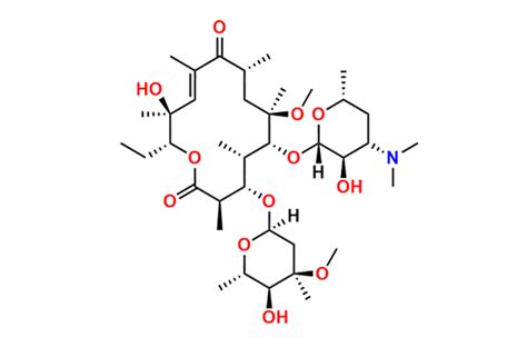 Clarithromycin Ep Impurity N Cas No 144604 03 5 1011 Anhydro