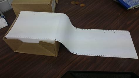 This Old Box Of Unused Dot Matrix Printer Paper We Found R