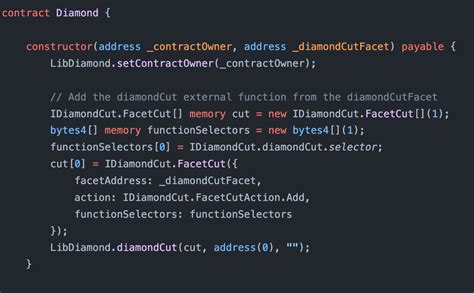 diamond proxy contracts best practices certik