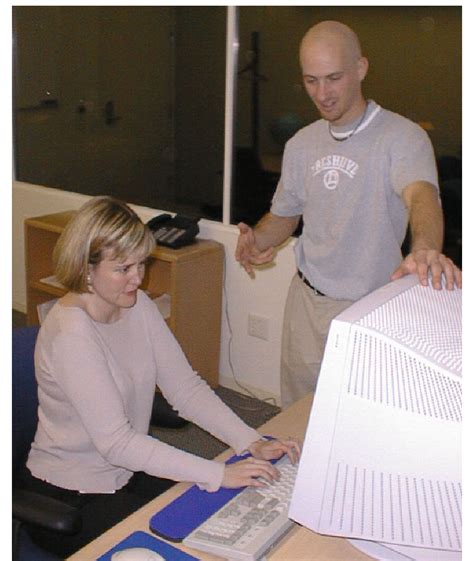 Tester Instructs Participant In A Usability Lab At Oracle Download