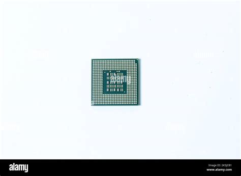 Computer Processor Cpu Central Processing Unit Microchip Isolated On