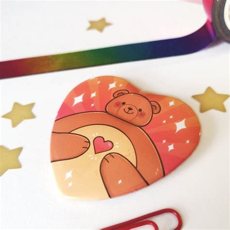 Tiny Heart Buttons Etsy