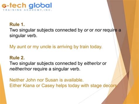 Subject Verb Agreement SVA PPTX