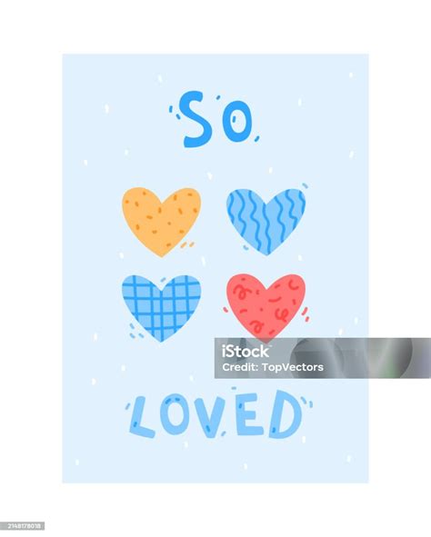 귀여운 파란 아이 포스터 와 마음 로 보육원 인쇄 디자인 디자인 벡터 일러스트 0명에 대한 스톡 벡터 아트 및 기타 이미지