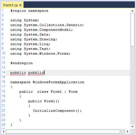 Syntax Highlighting In Windows Forms Syntax Editor Syncfusion
