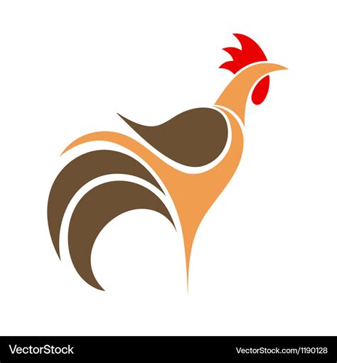 Cock Royalty Free Vector Image Vectorstock