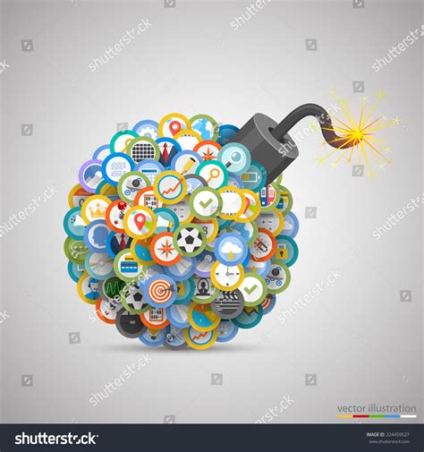 App Explosion Over Royalty Free Licensable Stock Illustrations Drawings Shutterstock