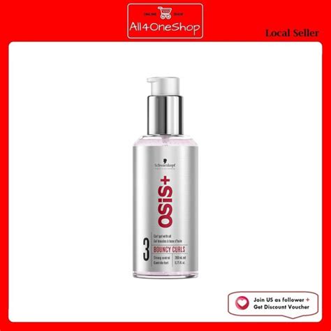 Schwarzkopf Osis Bouncy Curls Curl Gel With Oil 200ml Lazada