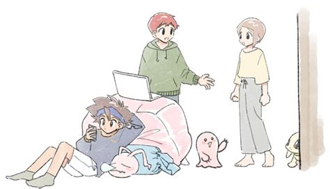 Izumi Koushirou Koromon Mochimon Palmon Yagami Hikari Yagami