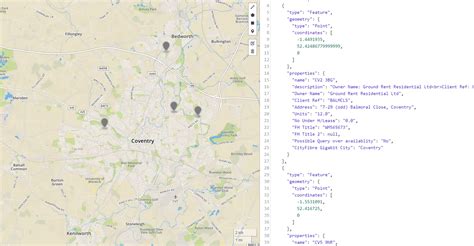 Excel Spreadsheet Batch Data Geocoding For GeoJSON And JSON Files