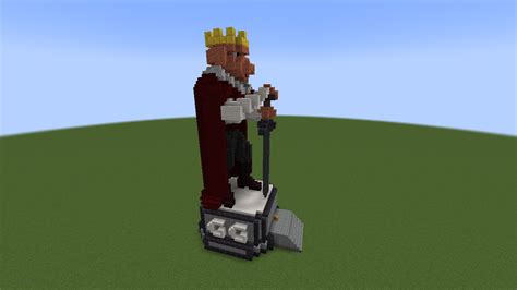 Technoblade Memorial Statue Minecraft Map