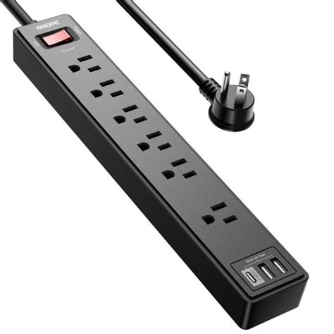 Power Strip With 2 Prong Plug