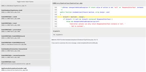 Argument 1 Passed To Cakedatabasetypefactorybuild Must Be Of The