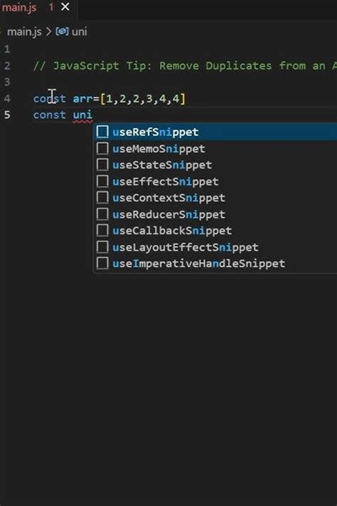 Remove Duplicates From An Array In 1 Line G2g Webdesign Vuejs Javascript Youtube