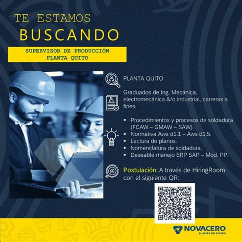 Jorge Jaramillo En Linkedin Oferta Laboral Quito