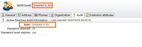 Scan Disabled Active Directory Users And Computers