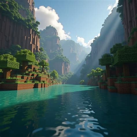 Minecraft Game Background Image Stable Diffusion Online
