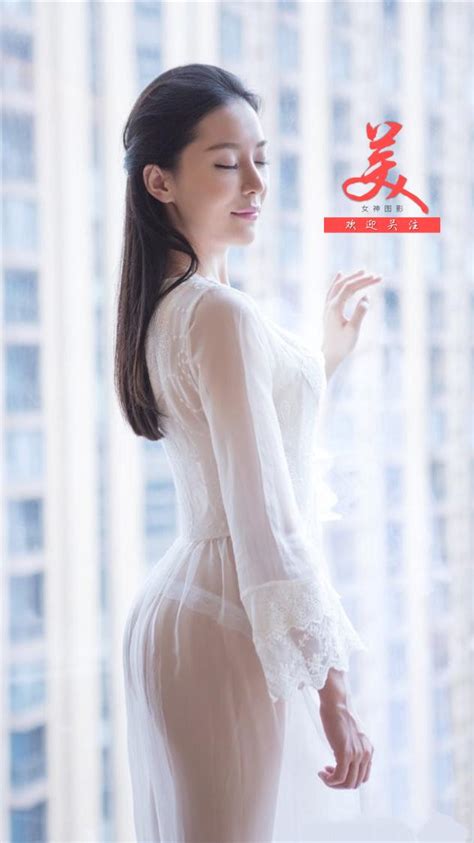 美女明星 慕羽茜白色透視長裙唯美性感 每日頭條