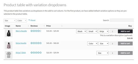3 Easy Ways To List Woocommerce Variations Iconic