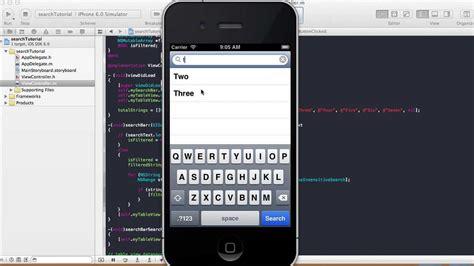 Search Bar Tutorial Xcode 451 Youtube