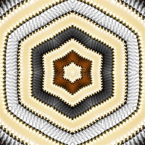 Abstract Computer Generated Fractal Design A Fractal Is A Never Ending Pattern Stock