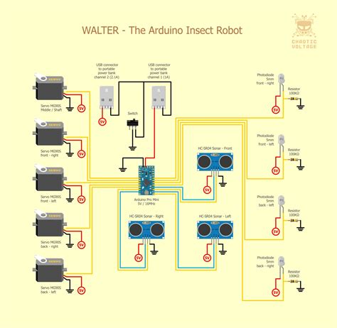 walter the arduino photovore insect arduino project hub