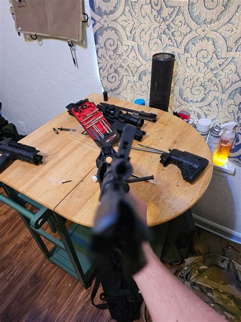 Process Of Putting A Suppressor On A Hellion Vhs 2 Rspringfieldarmory