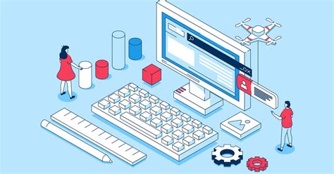 Programming Isometric Concept Illustrations Ft 3d And Isometry Envato