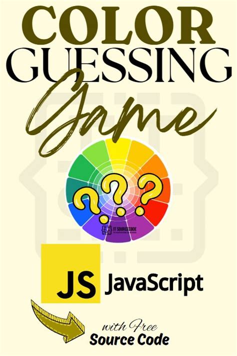 Color Guessing Game In Javascript With Source Code