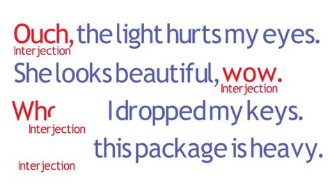 Lesson 01 Interjections Simplestep Learning Youtube