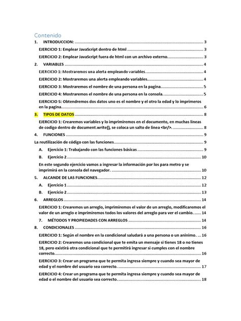 Curso Javascript Pdf Script Java Html